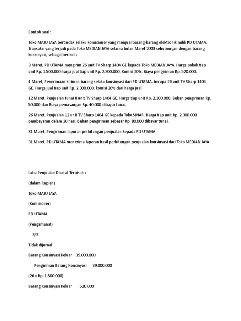 Contoh Soal-WPS Office | PDF