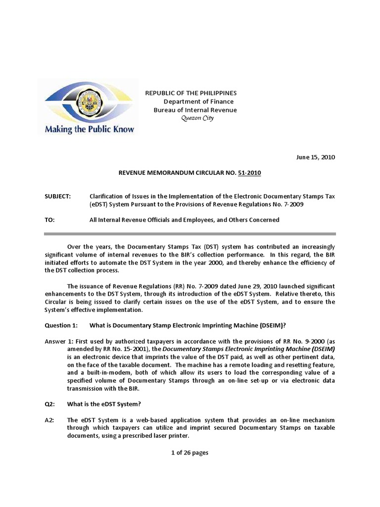 eDST System Implementation Guide | PDF | Tax Deduction | Taxpayer