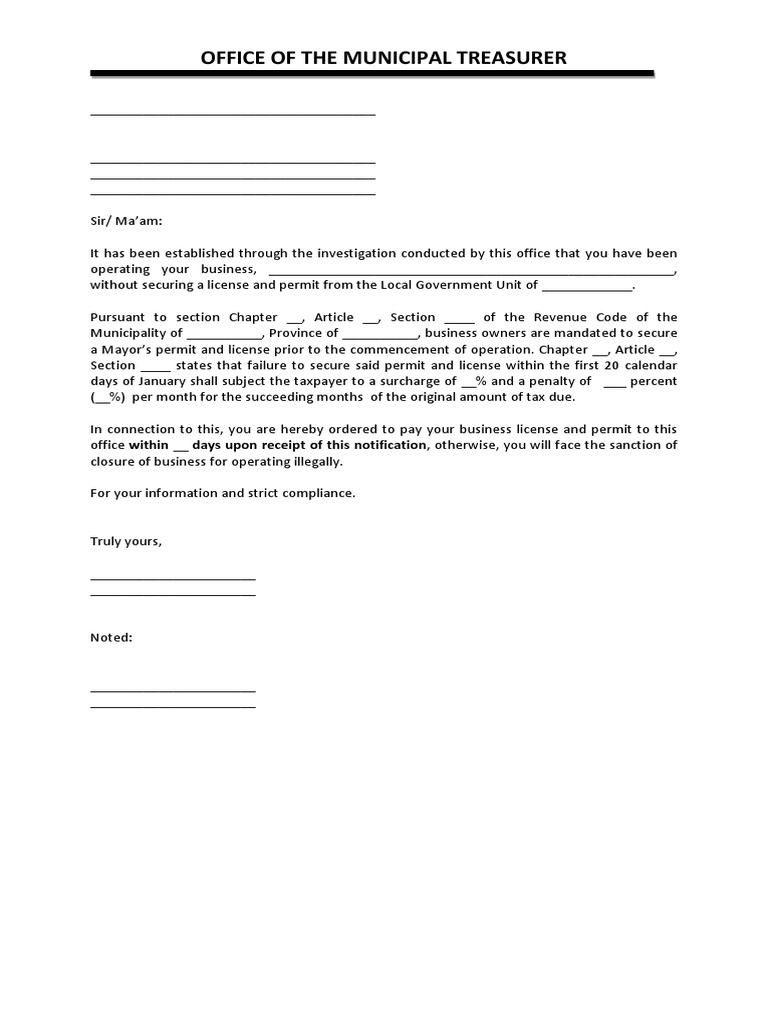 Letter of Closure 1 | PDF