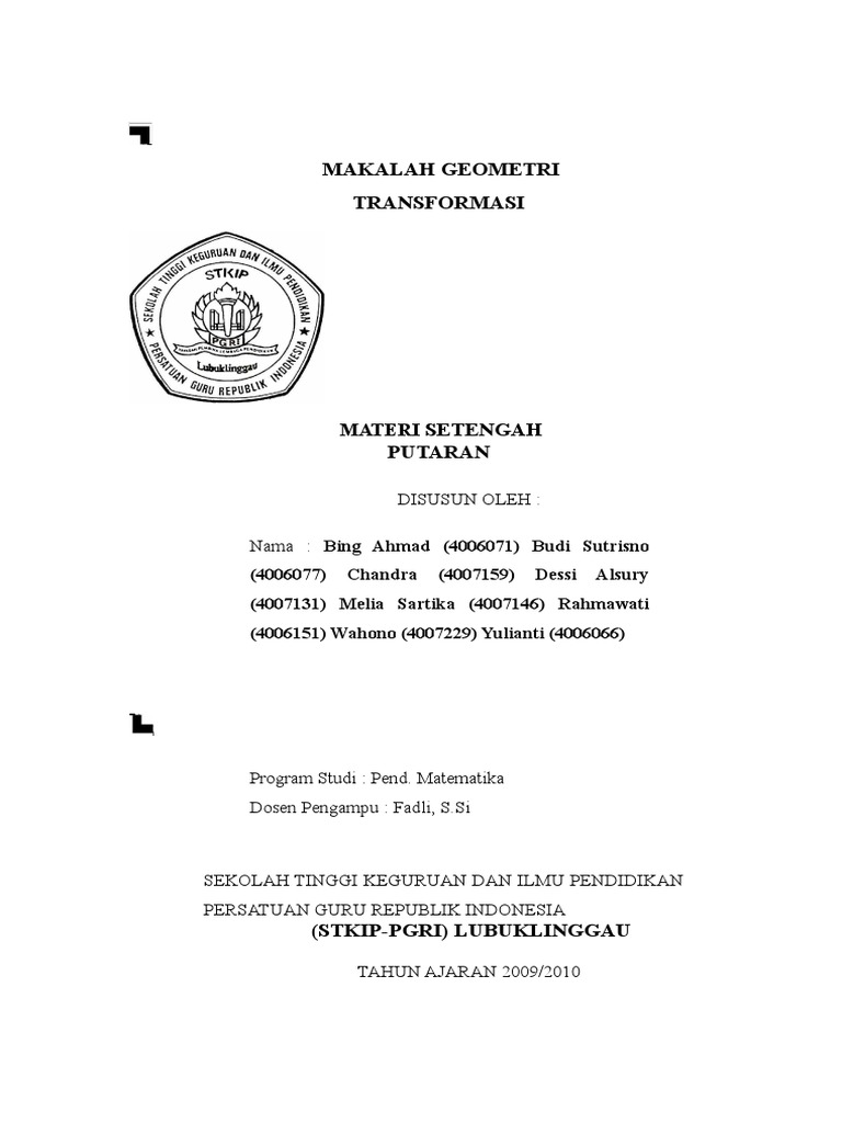 Setengah Putaran | PDF