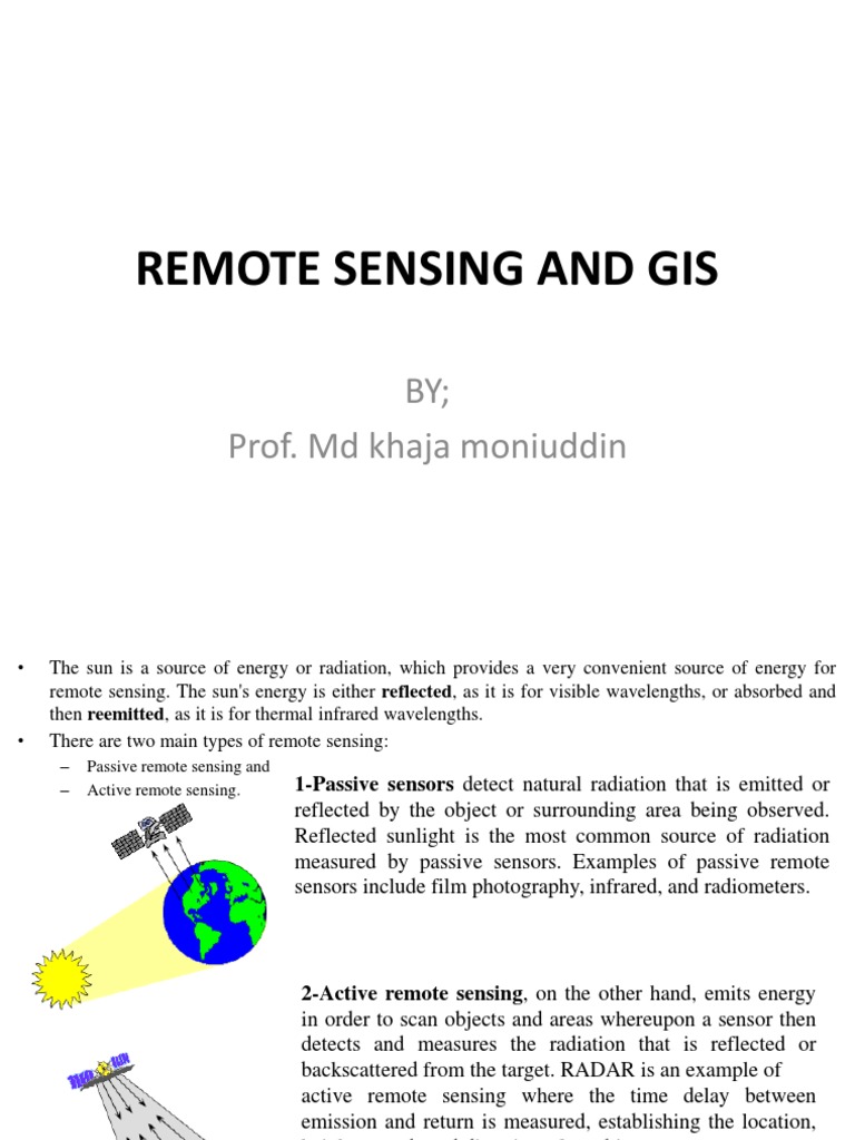 Remote Sensing and Gis | PDF | Scattering | Infrared