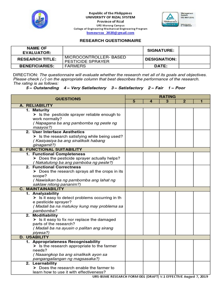Research Questionnaire | PDF | Computing | Business