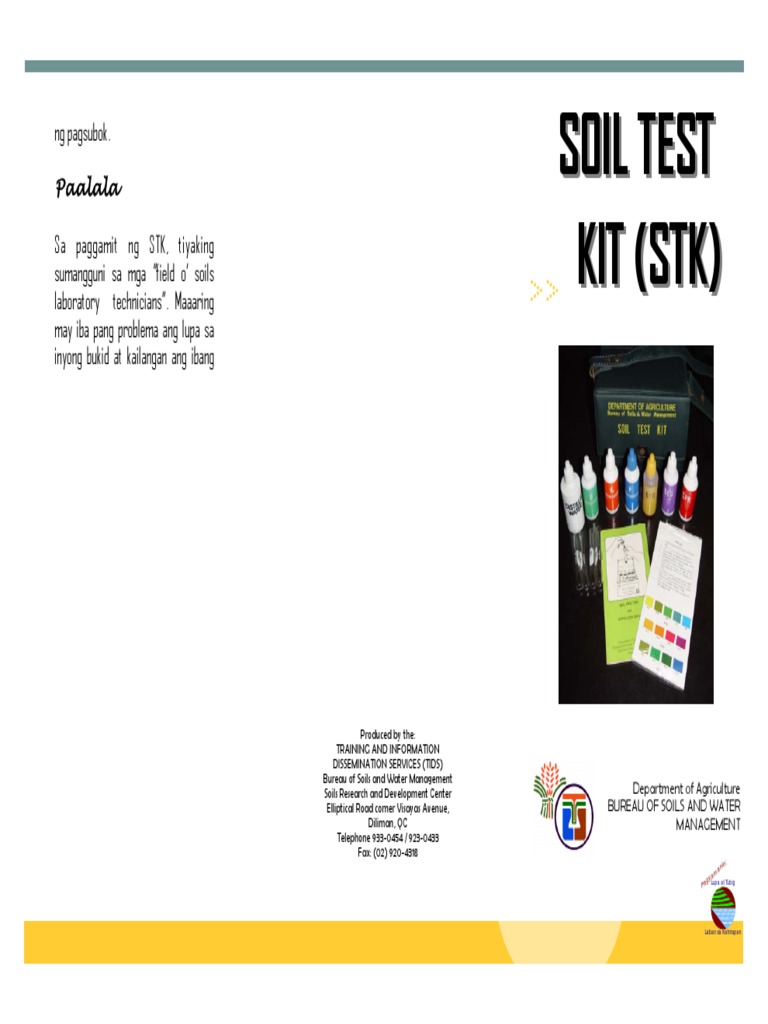 Soil Test Kit (STK) PDF | PDF
