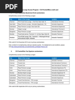 Lounge Access List World PDF | PDF | Economies | Banking Technology