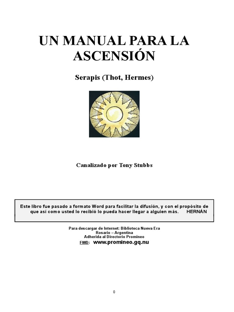 Manual para La Ascencion | PDF