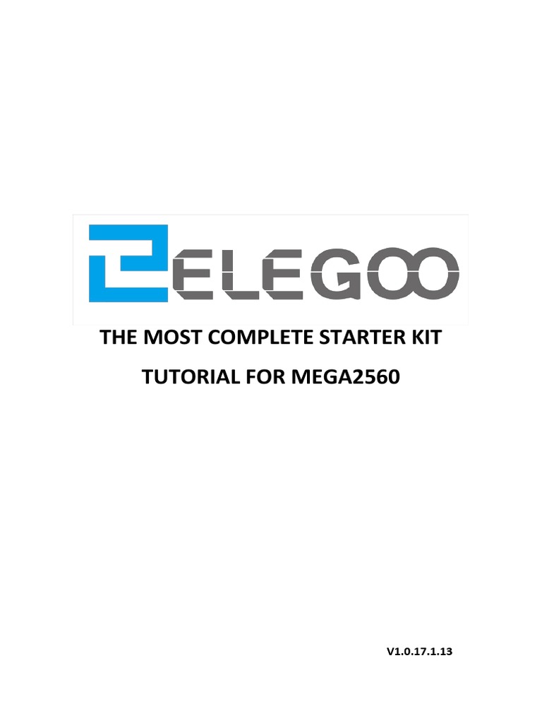 The Most Complete Starter Kit For MEGA V1.0.17.1.13 PDF | PDF | Arduino ...