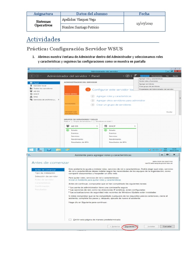 Manual WsUs | PDF | Servidor (Computación) | Redes de computadoras