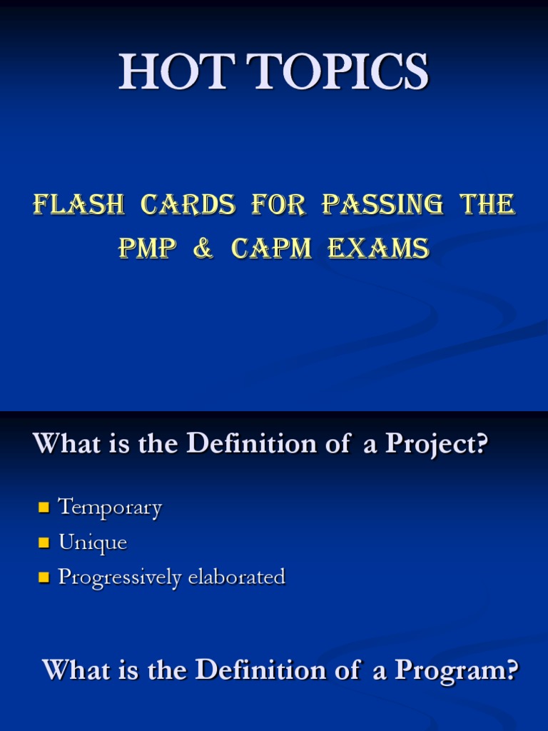 PM Concepts and Terminology | PDF | Risk Management | Project Management