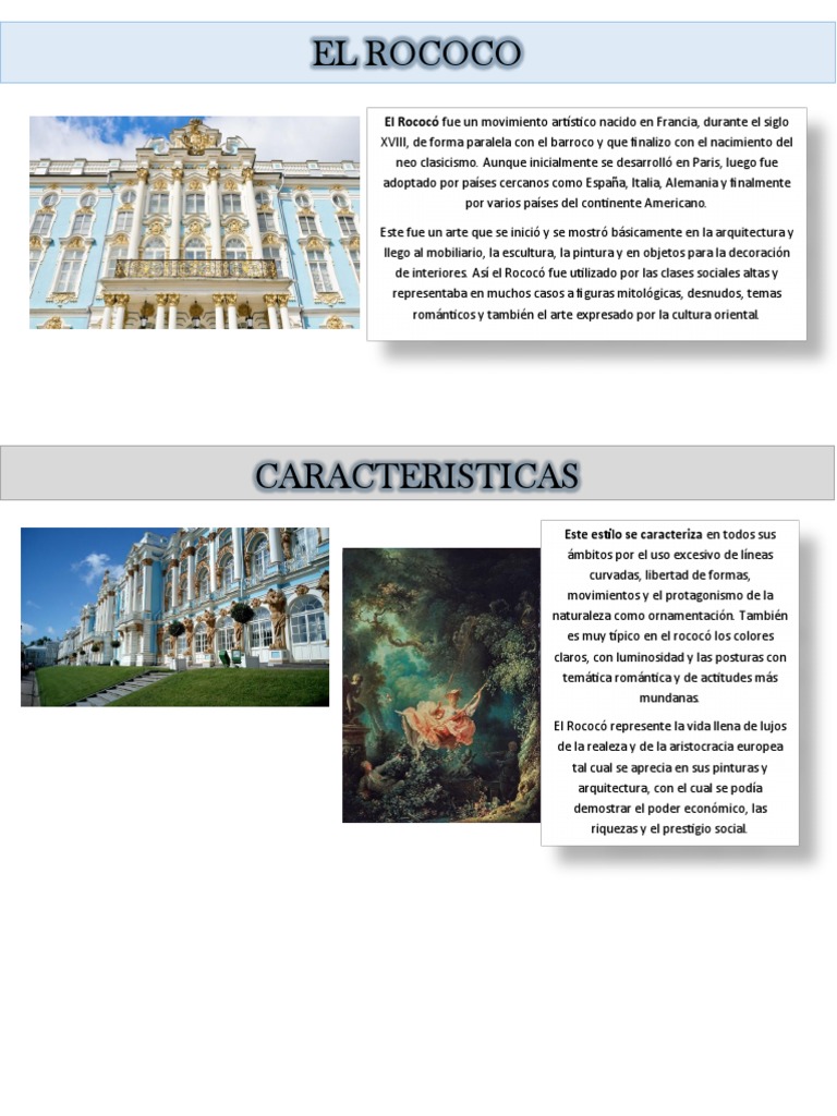 Rococo | PDF | Barroco | Estética