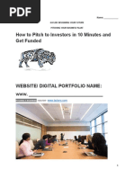 Shark Tank Pitch Template Guide | PDF | Investing | Valuation (Finance)