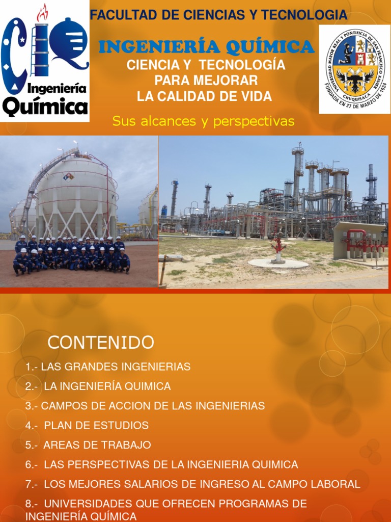Introduccion A La Ing Quimica Pdf Ingeniería Química Ingeniería