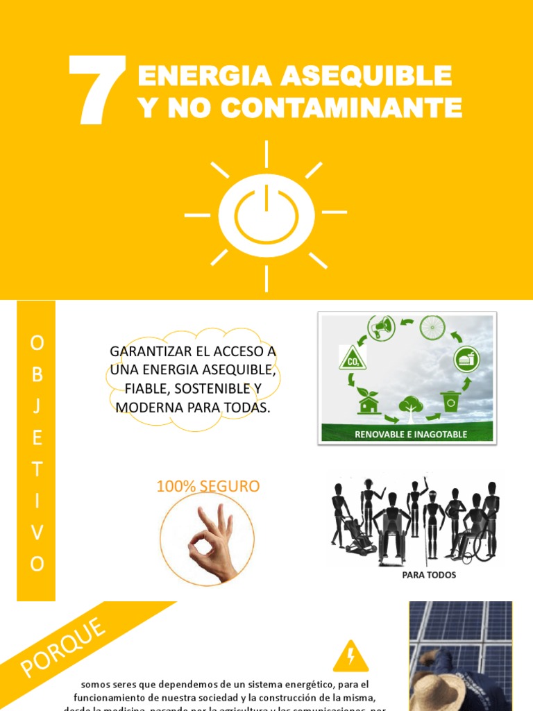 ODS7 | PDF | Energía renovable | Energía solar