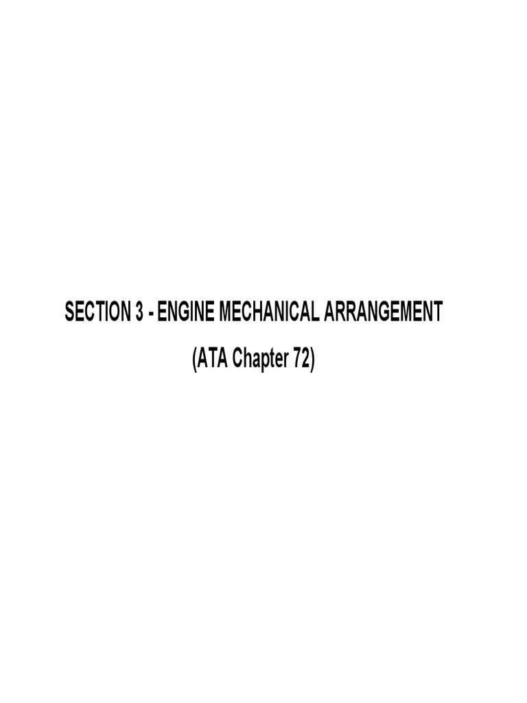 Trent 700 Engine Mechanical Overview | PDF | Turbine | Bearing (Mechanical)