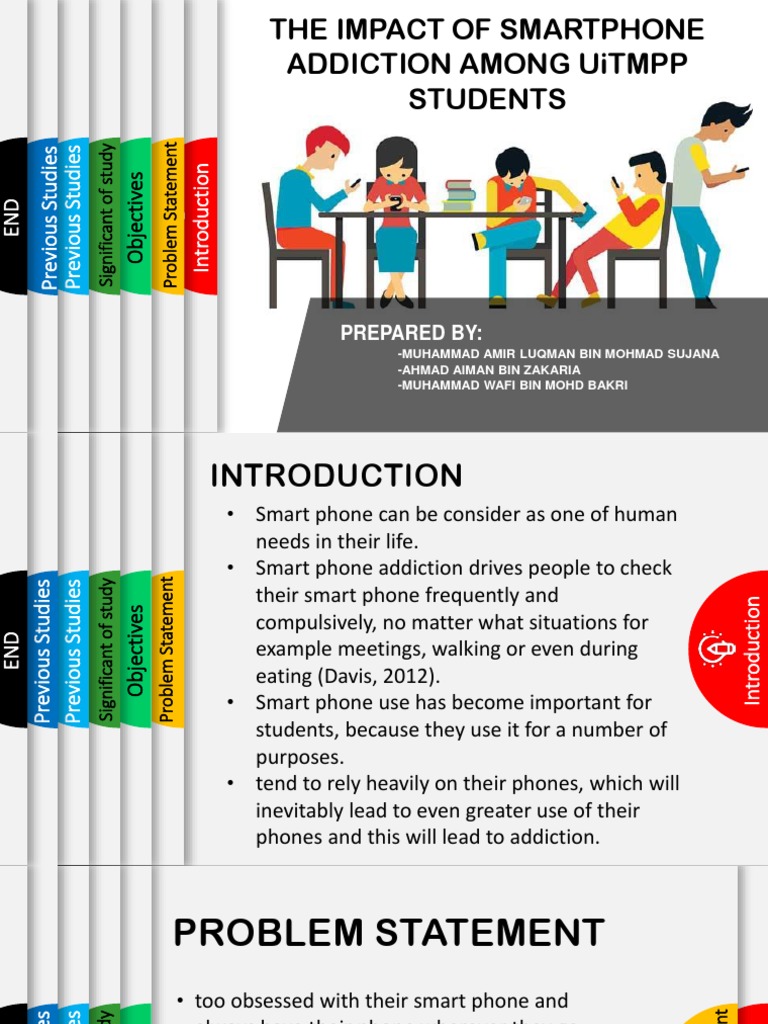 Smartphone Addiction Among UiTMPP Students | PDF | Smartphone ...