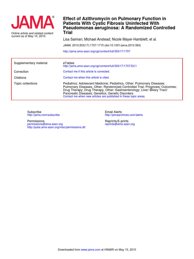 Diabetes Jama | PDF | Confidence Interval | Randomized Controlled Trial