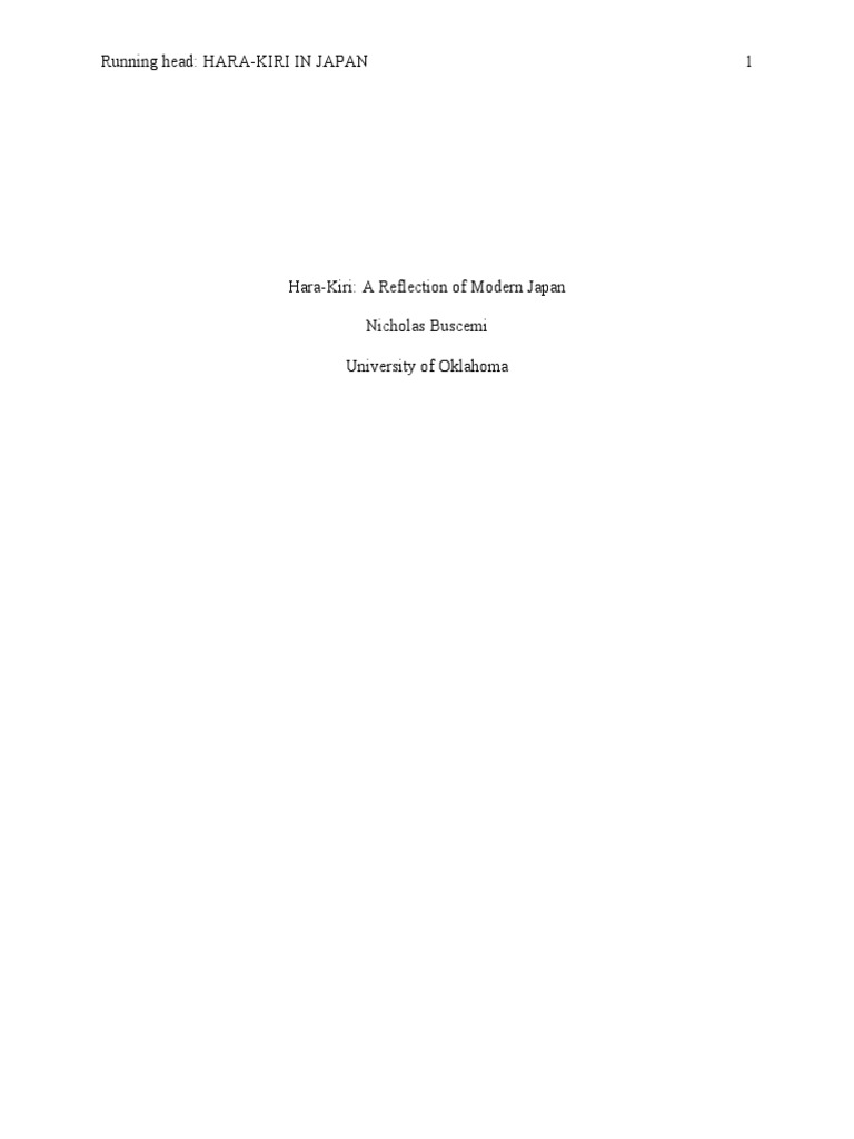 Nicholas Buscemi Paper 1 | PDF | Behavioural Sciences | Psychology