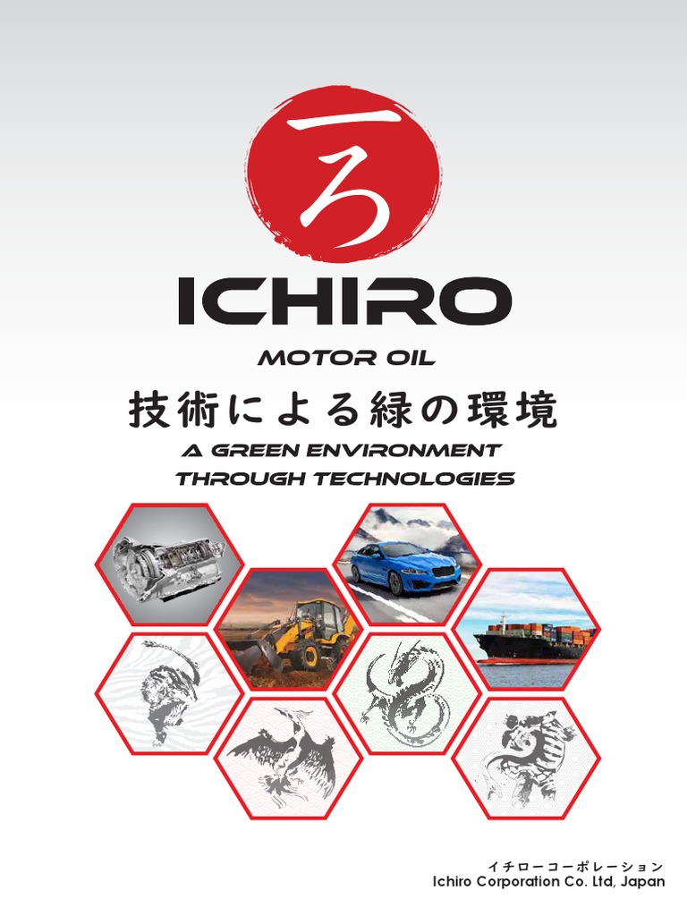 Ichiro Product Catalogue | PDF | Motor Oil | Engines
