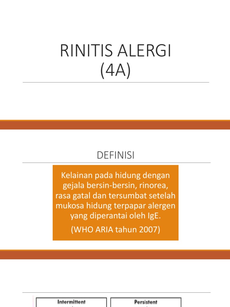 Rinitis Alergi | PDF