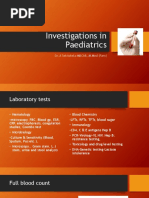 Hospital Investigation Chart Template | PDF