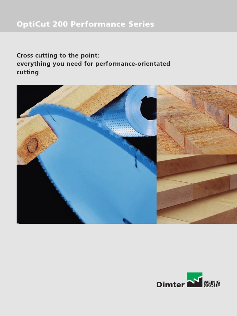 Opticut 200 Performance GBR | PDF | Mathematical Optimization | Automation