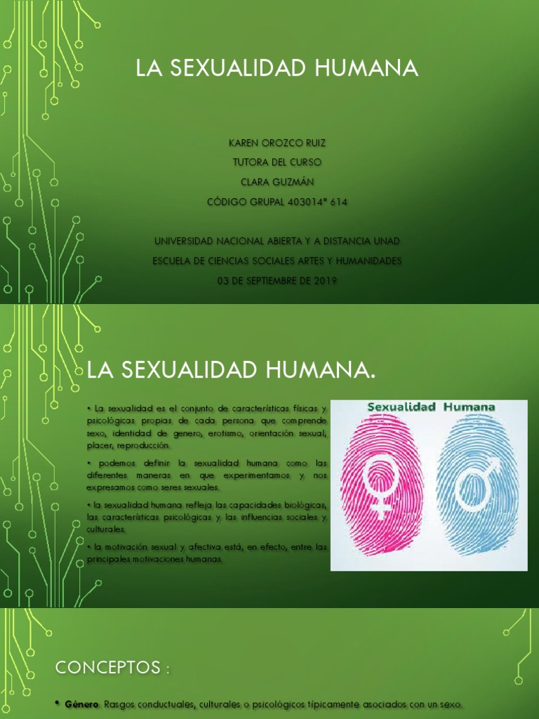 La Sexualidad Humana Karen | PDF | La sexualidad humana | Género