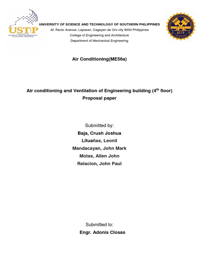 Aircon Proposal | PDF | Building Engineering | Economic Sectors