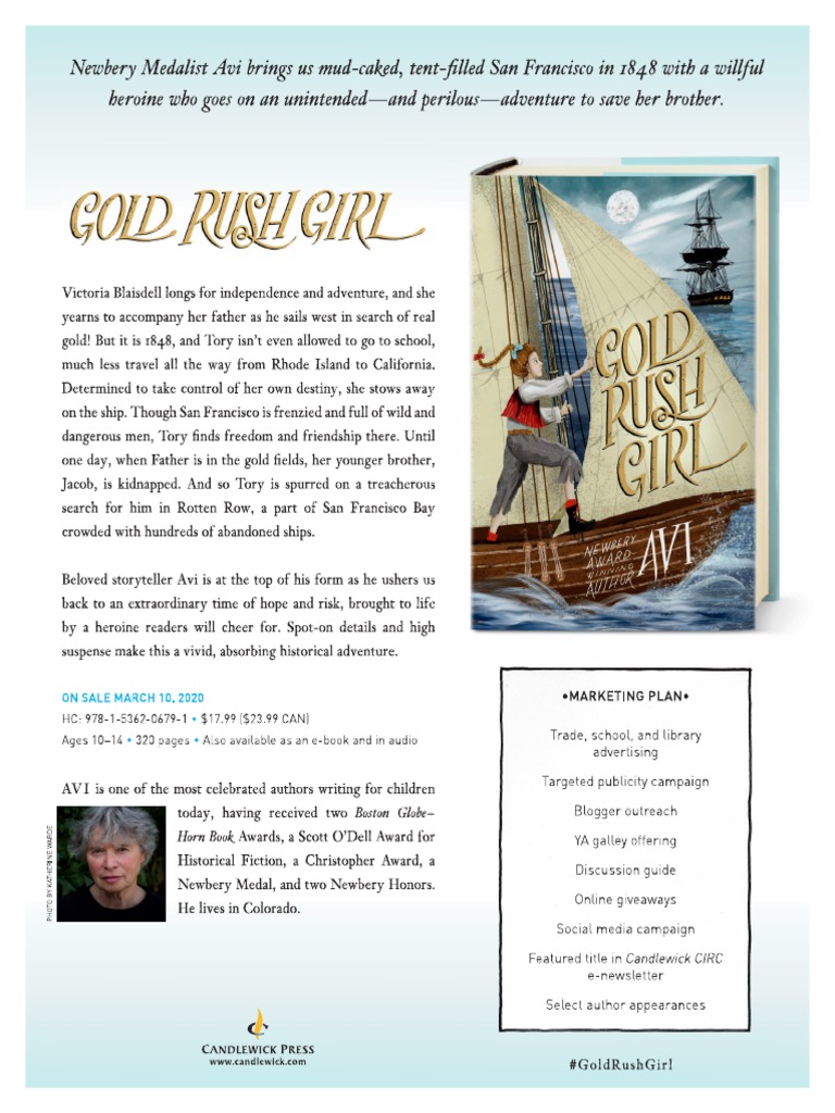 Gold Rush Girl by Avi Press Release | PDF