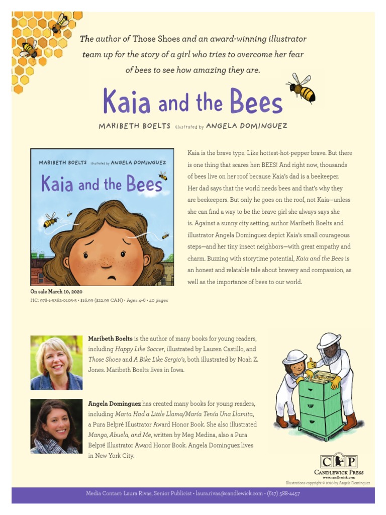 Kaia and The Bees Press Release | PDF | Bees | Beekeeper