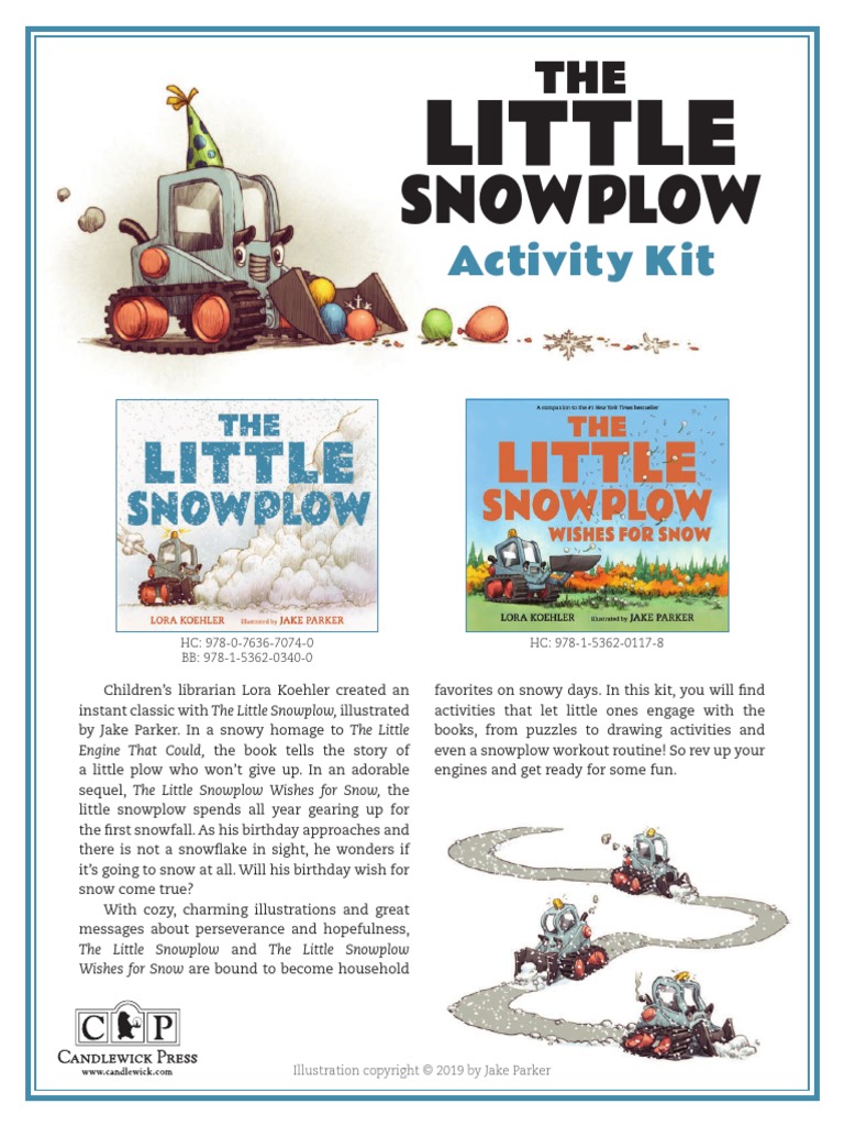 The Little Snowplow Wishes For Snow Activity Kit | PDF | Weather | Leisure