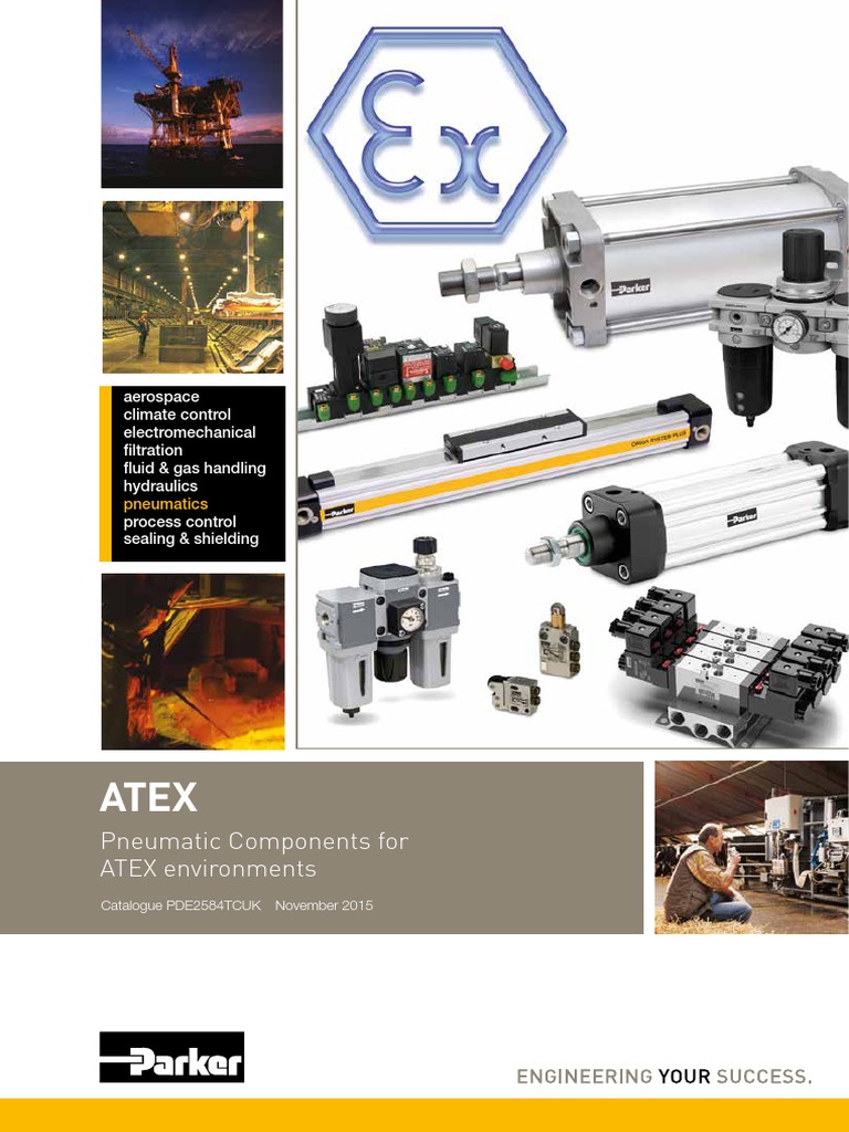 Parker Pneumatic ATEX Components Catalogue PDE2584TCUK | PDF ...