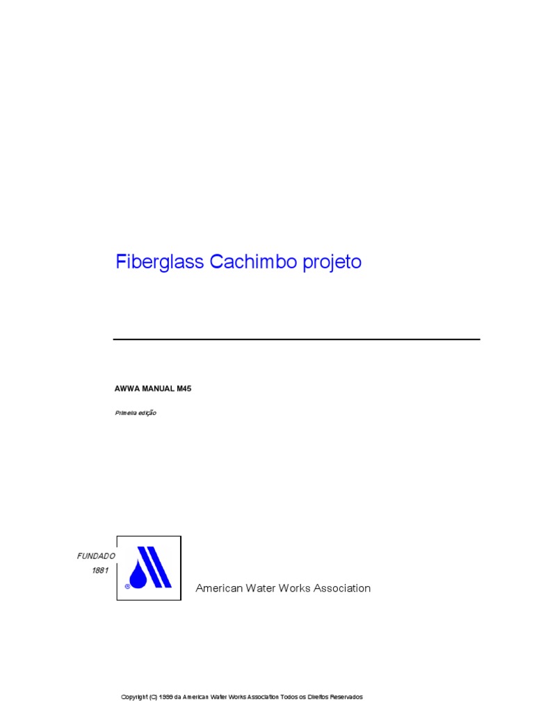 Awwa m45 | PDF | Poliéster | Material composto