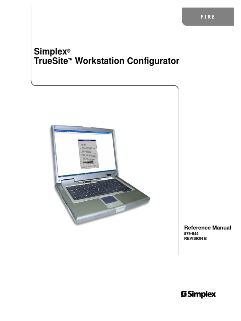 Simplex Truesite Workstation Configurator: Reference Manual | PDF ...