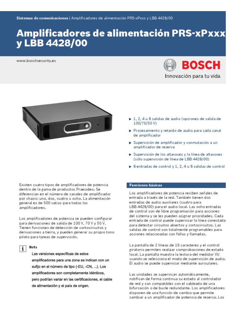 PRS 1P500 Eu | PDF | Altoparlante | Tecnología de producción sonora