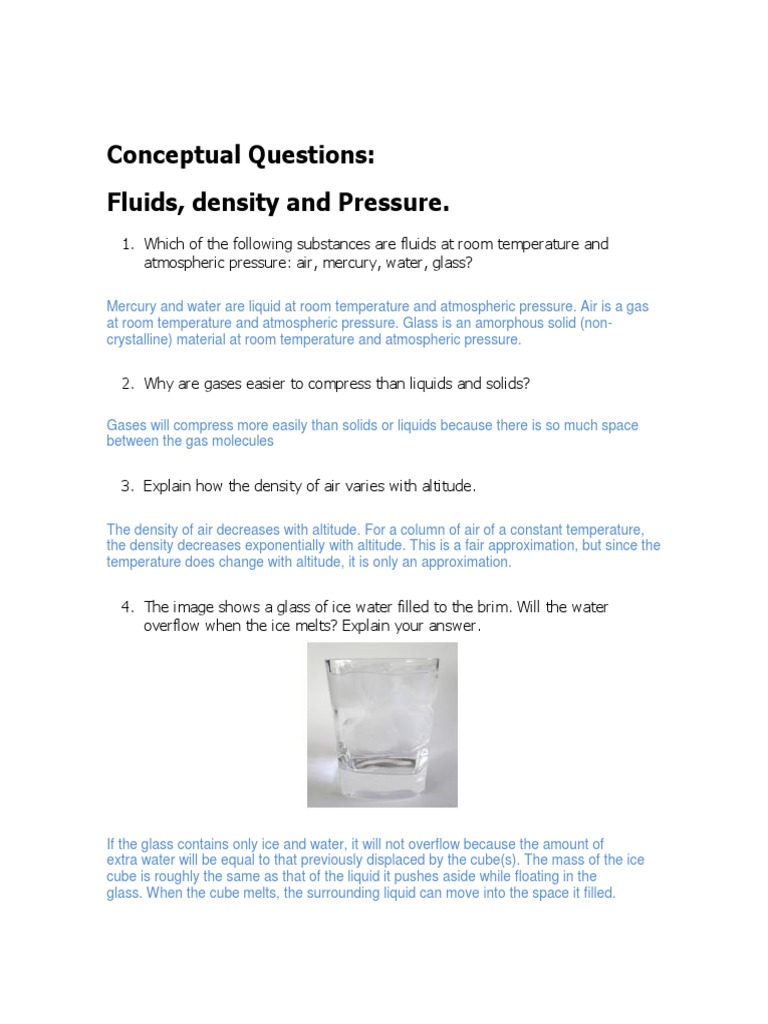Fluid Motion. | PDF | Pressure | Atmosphere Of Earth