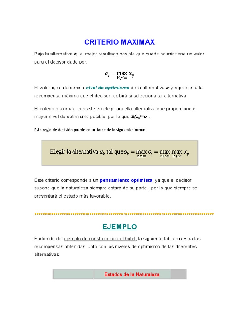 Maxi Max Analisis | PDF | Economía matemática | Informática teórica