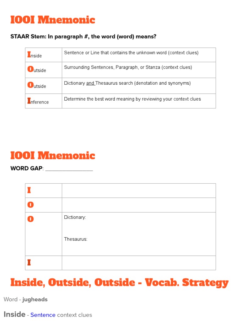 Intro - Inside Outside Outside Strategy | PDF