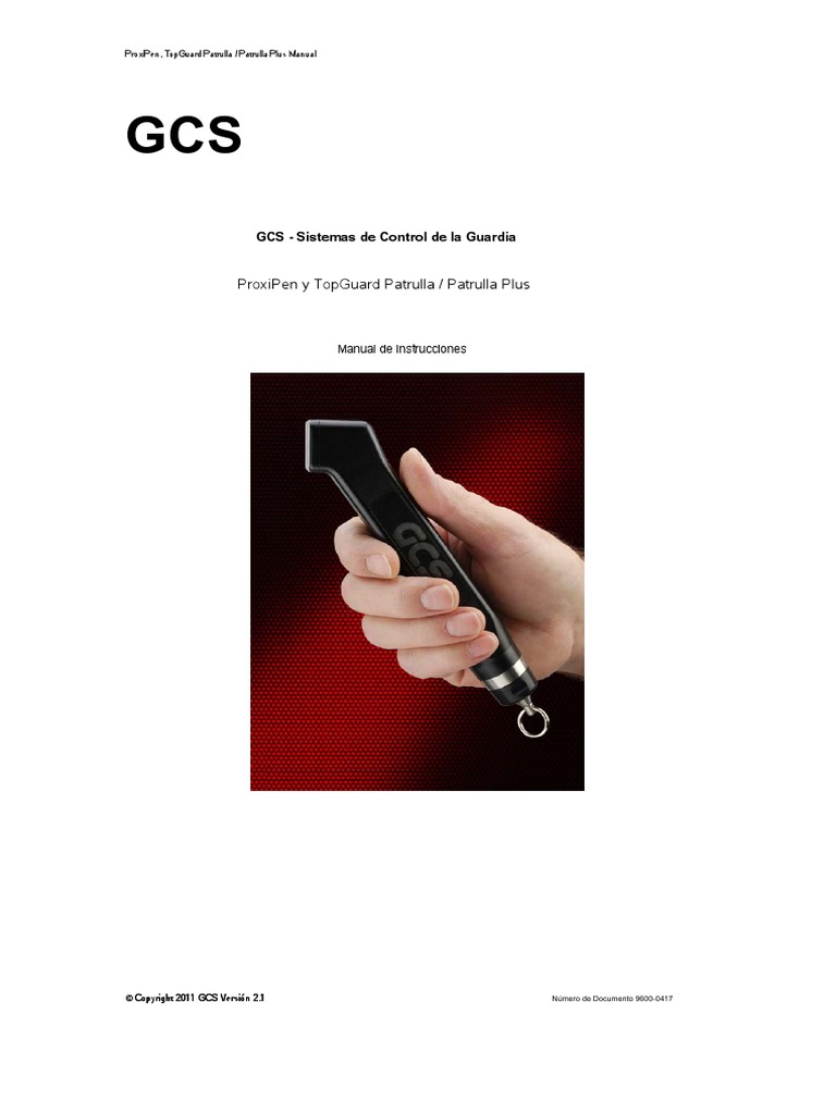 ProxiPen TopGuard Patrol-PLUS Manual - En.es | PDF | Point and Click ...