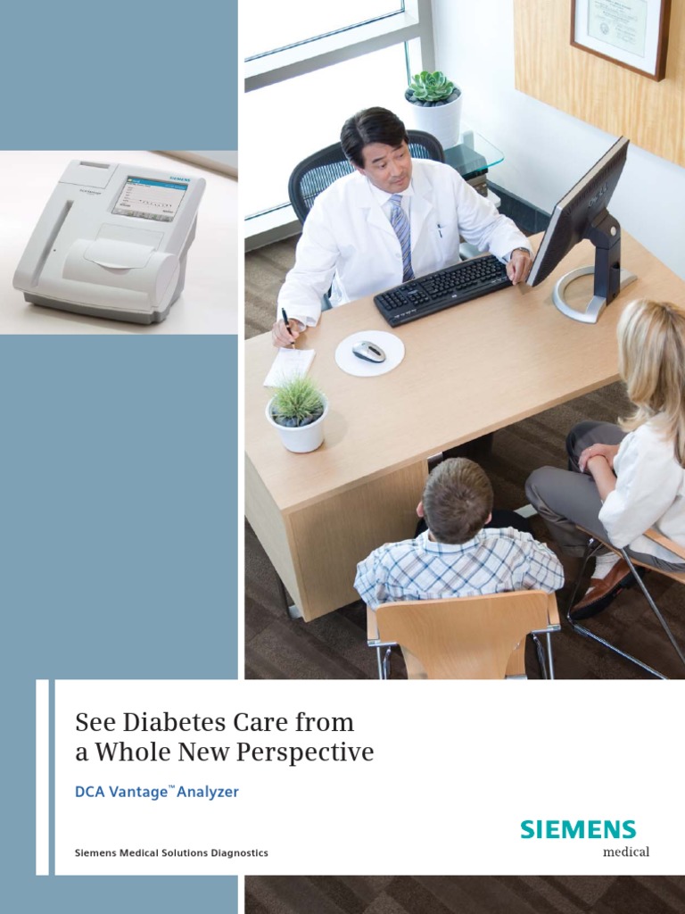 See Diabetes Care From A Whole New Perspective: DCA Vantage Analyzer ...