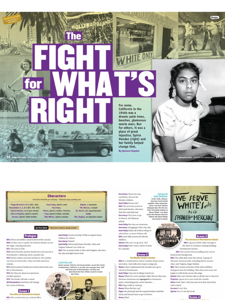 The Fight For Whats Right | PDF
