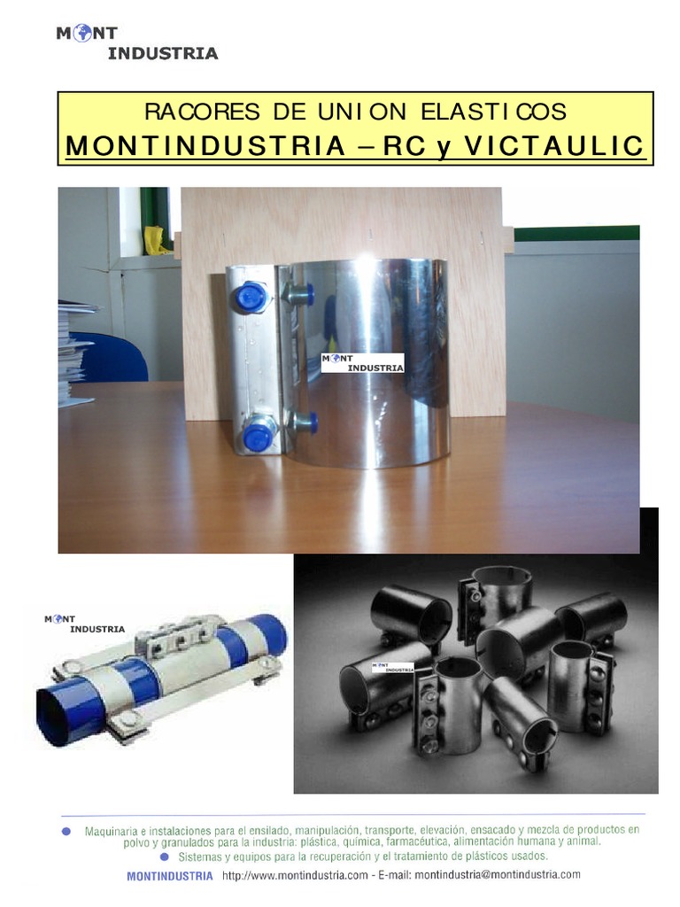 Uniones Elásticas RC y Victaulic | PDF
