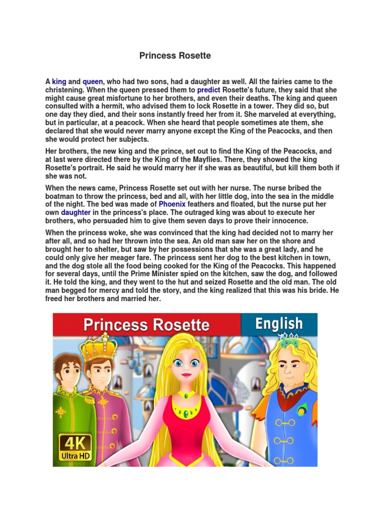 Princess Rosette: King Queen Predict | PDF
