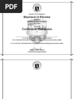 Certificate of Acceptance | PDF