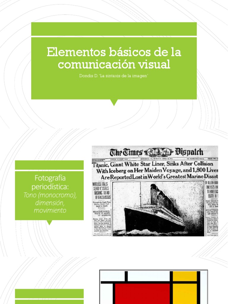 Elementos Básicos de La Comunicación Visual | PDF | Viajes y turismo
