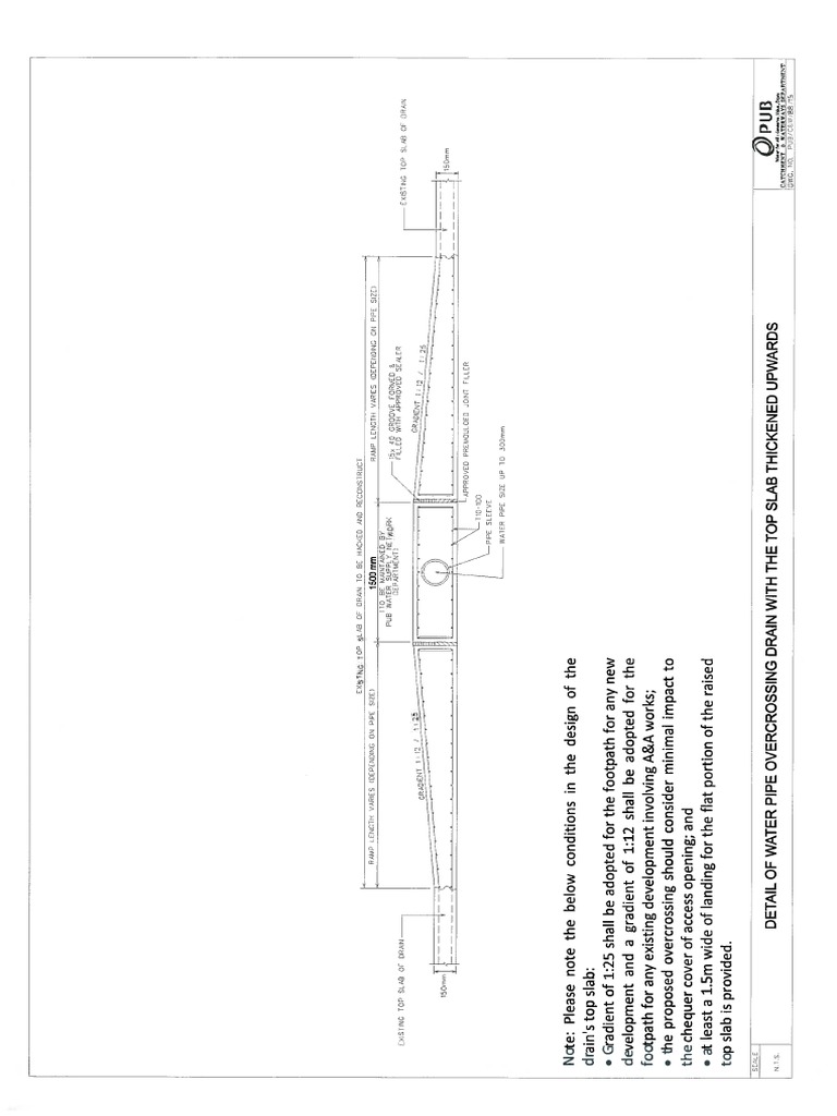 PUB Overcrossing Drawing | PDF