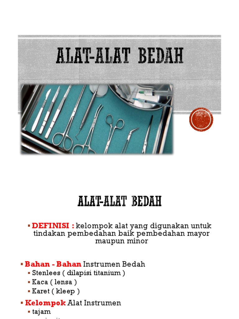 PPT Alat Bedah | PDF