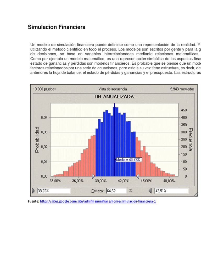 Simulacion Financiera | PDF Simulacion Financiera | PDF