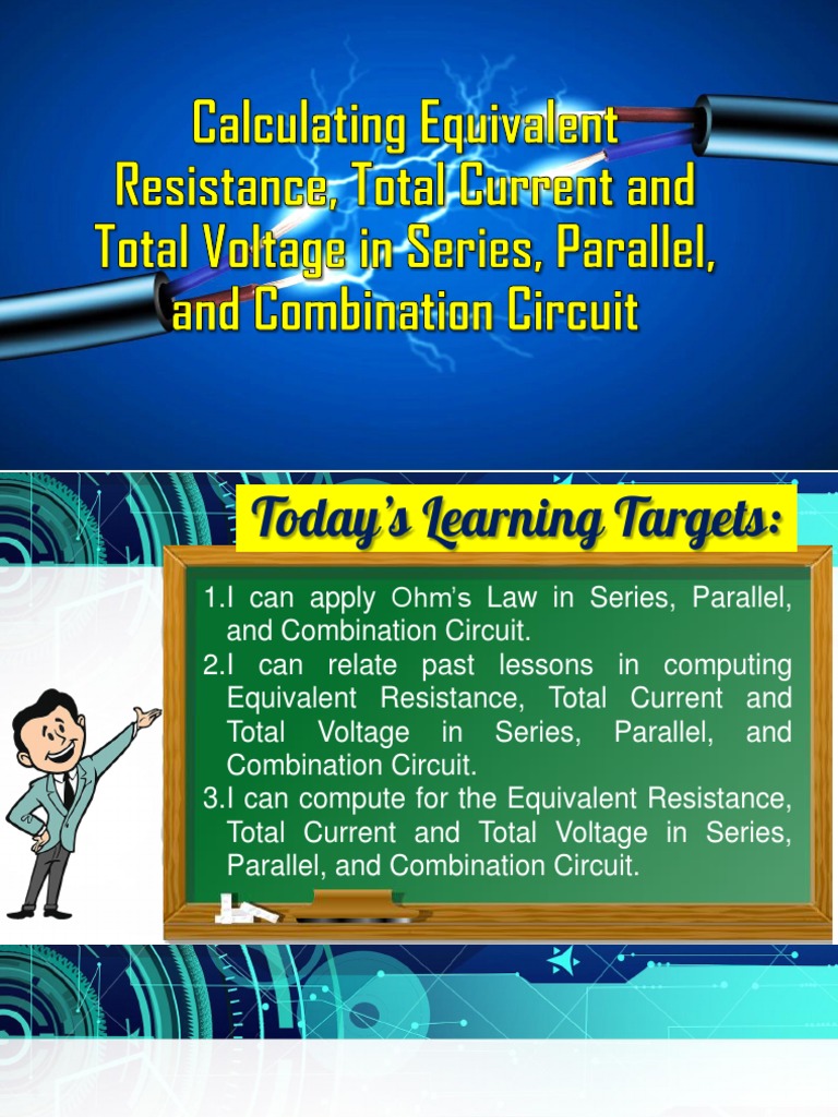 Calculating Equivalent Resistance, Total Current and Total | PDF ...