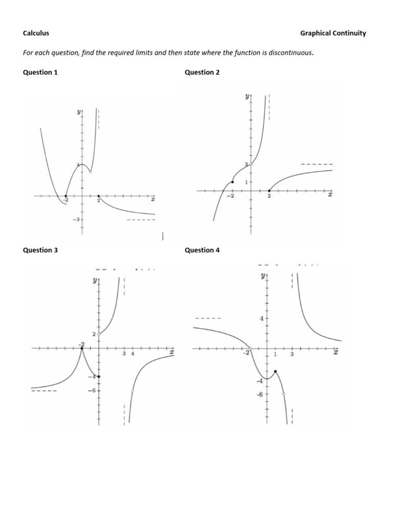 Calculus - Continuity | PDF | Continuous Function | Mathematical Objects
