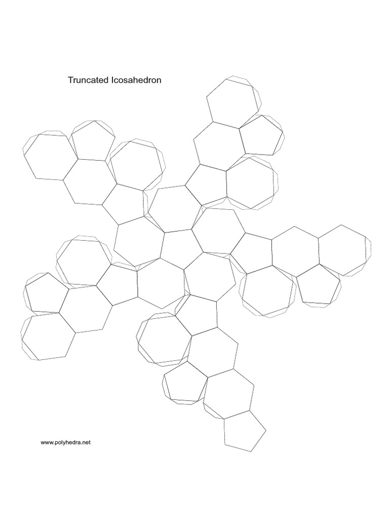 Truncated Icosahedron | PDF