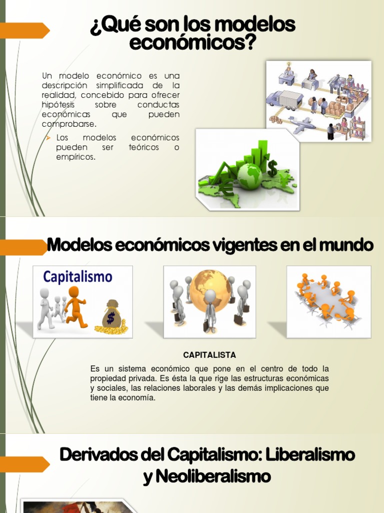 Los modelos económicos: una descripción de los sistemas que rigen las ...